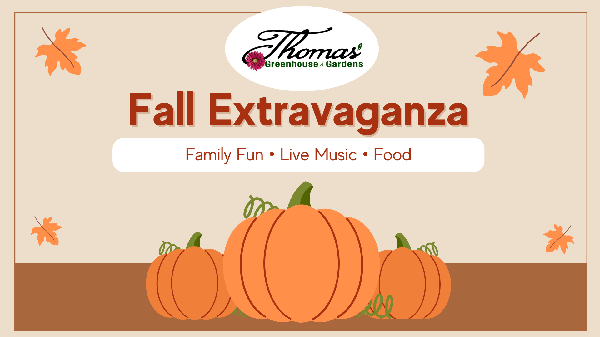 Fall Extravaganza | Thomas Greenhouse & Gardens